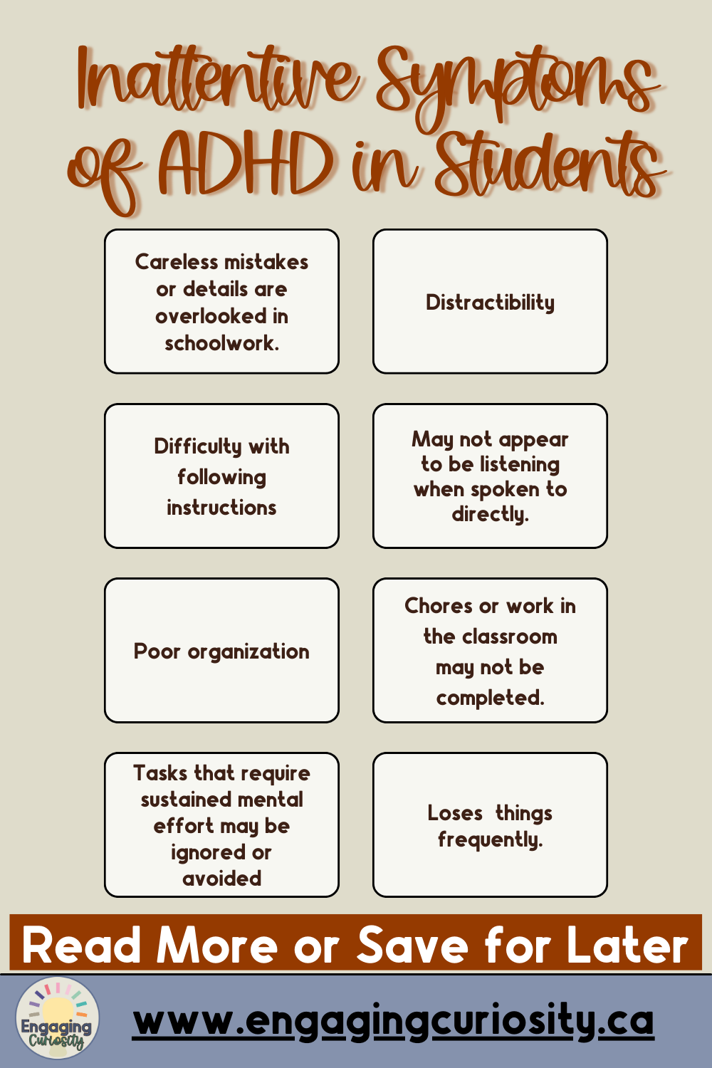 How to be Identifying Students with ADHD in Primary