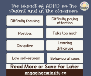 How To Minimize The Impact Of ADHD In The Classroom