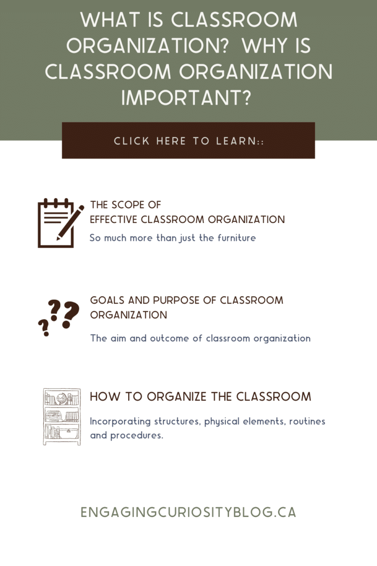 Skyrocket to success: Why is classroom organization important?