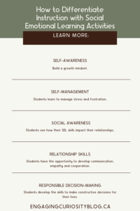 How to Differentiate Instruction with Social Emotional Learning